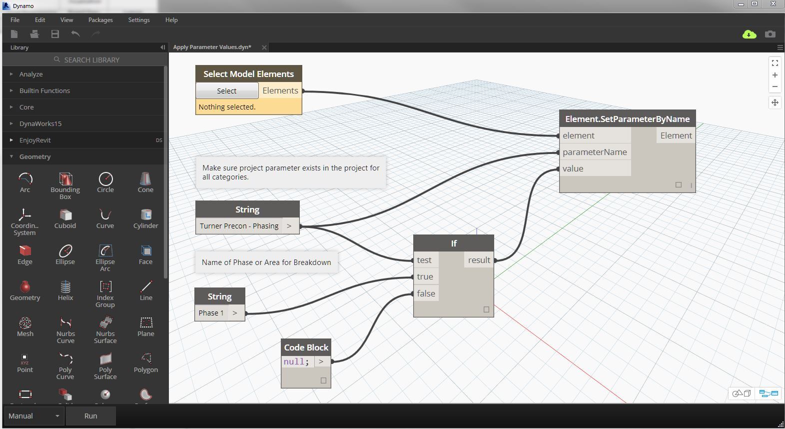 Automating MEP Workflows in Revit with Dynamo Visual Programming